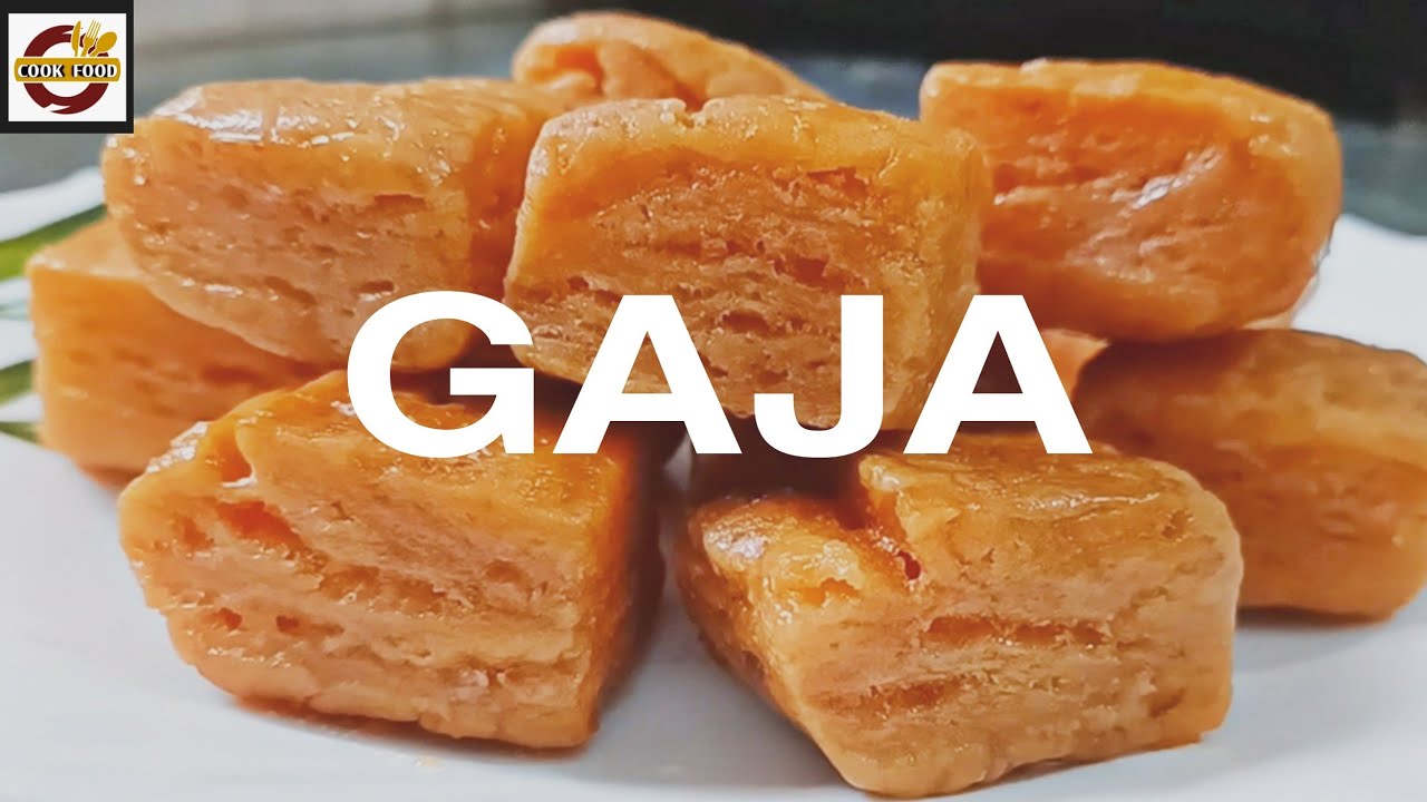 Khasta Gaja Recipe | Goja recipe | खस्ता गाजा रेसिपी | Cook food with ...