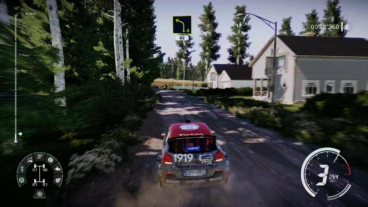 WRC 9 Finland. PS5 Pro game play 2 - YouTube