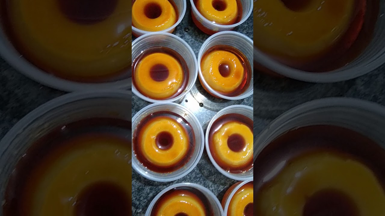 Receitinha de mini pudim - YouTube
