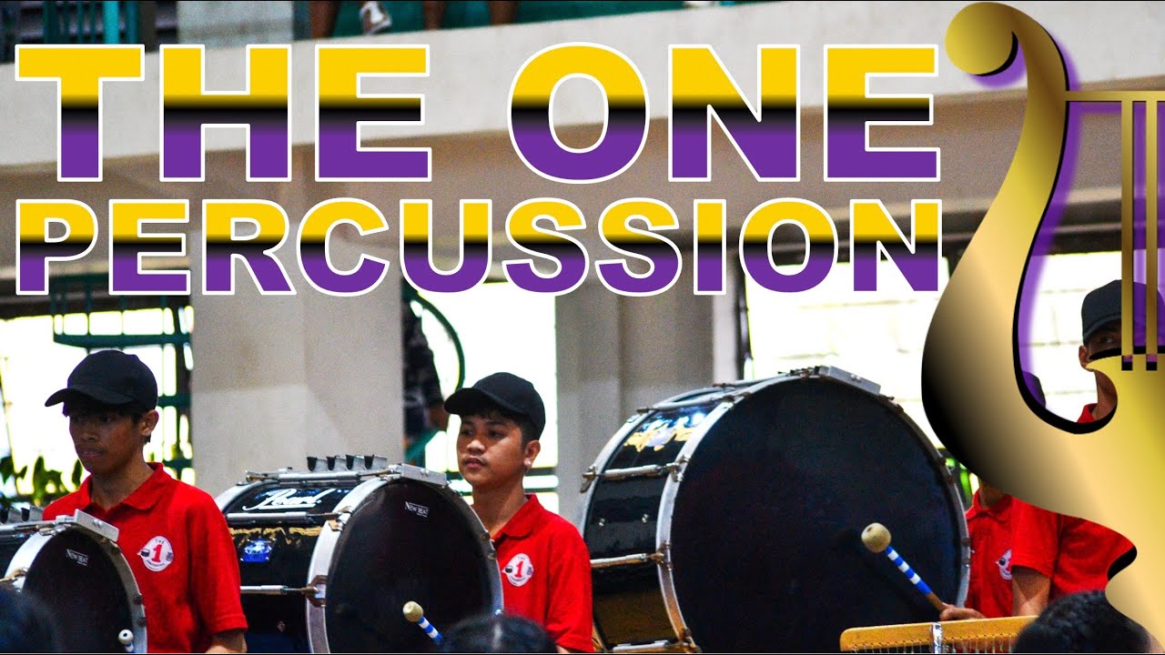 The One Percussion | TOP VIEW | 1st Manggahan Drum and Lyre SHOWANDO! 💂 ...