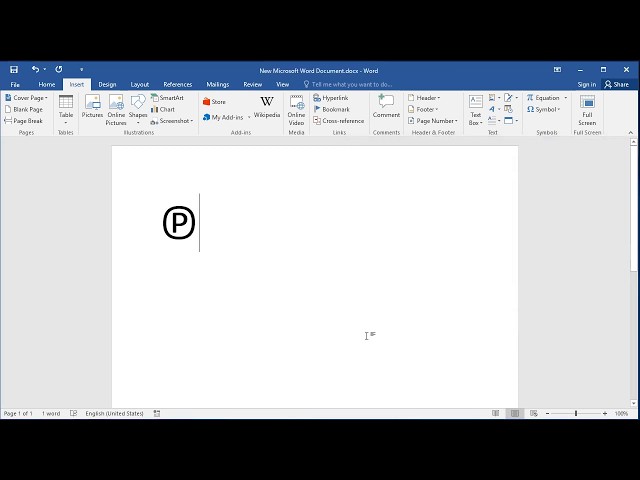 Sound Recording Copyright Symbol In Photoshop