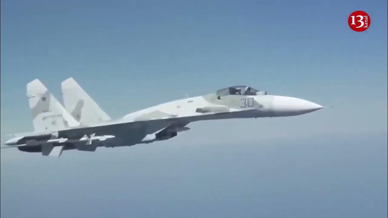 Fighter Jet, ng RUSSIA. Bumangga sa DRONE ng AMERICA. Nag CRASH ang JET FIGHTER, sa Black Sea ...