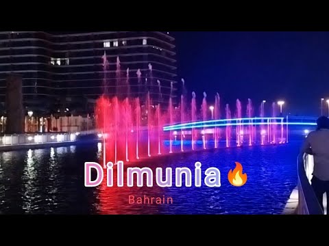 The Sparkling Fountains Of Dilmunia Bahrain 🔥 #bahrain #fountain # ...