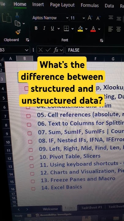 Structured vs. Unstructured Data Explained - YouTube