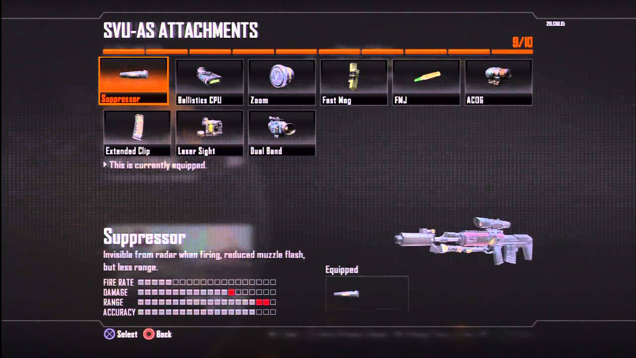 Black Ops 2 Multiplayer Custom Class Setup - YouTube
