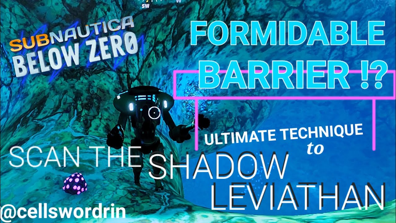 FORMIDABLE BARRIER !? Ultimate Technique to SCAN THE SHADOW LEVIATHAN ...