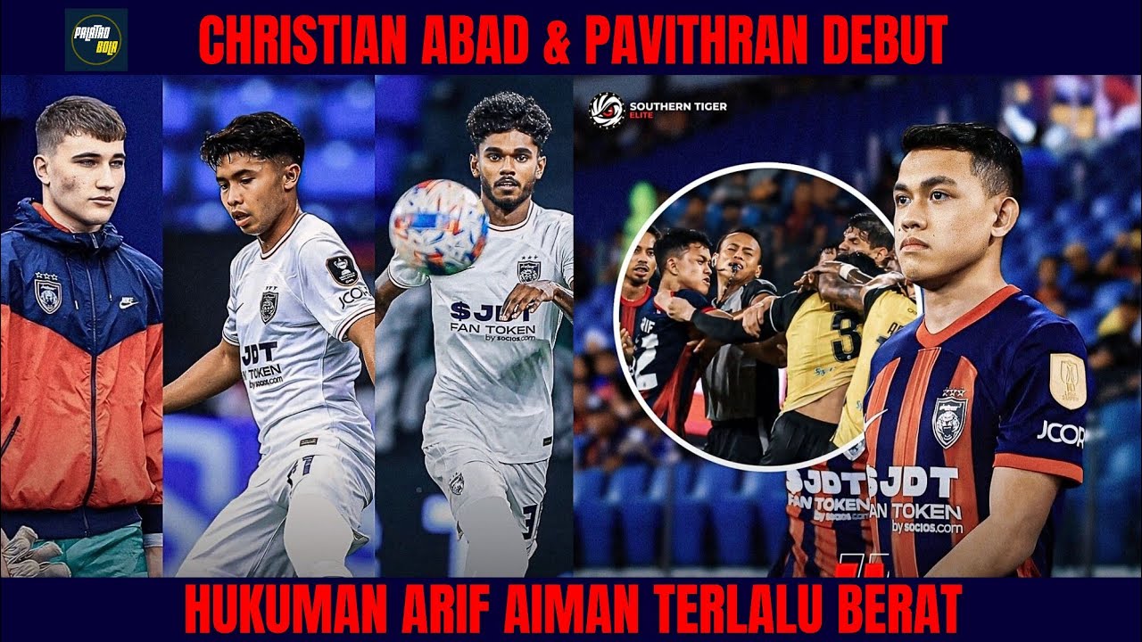 CHRISTIAN ABAD & PAVITHRAN DEBUT DENGAN ABANG² ACLE | KL ROVERS 0 - 3 ...