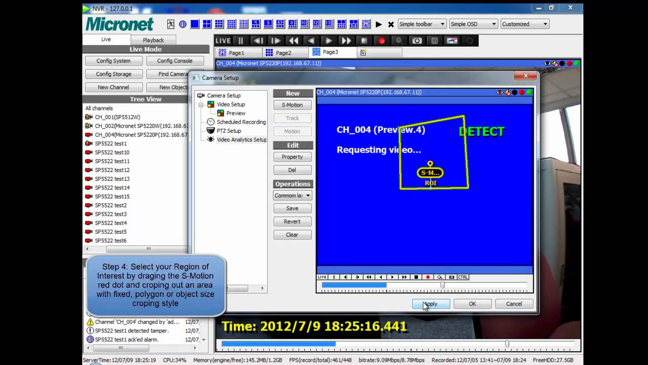 MicroView - How to setup motion detection - YouTube