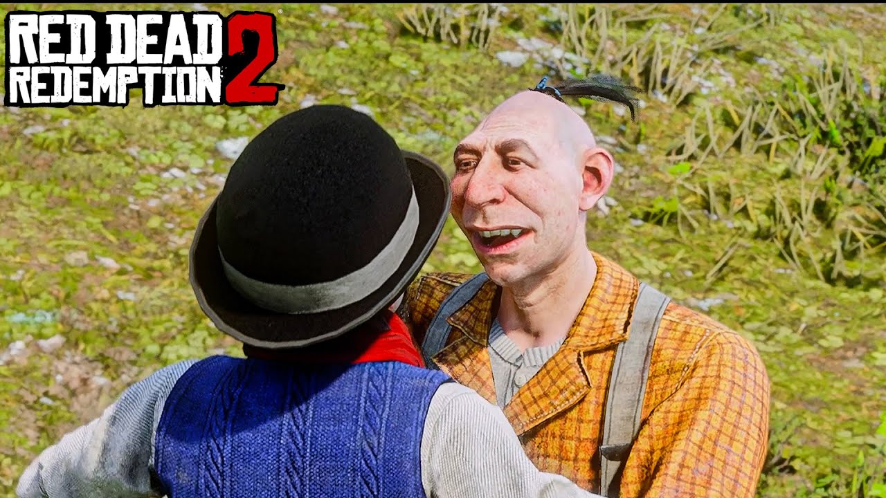Chasing Magician Midget Magnifico - RDR2 - YouTube