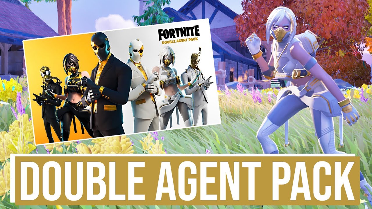 DOUBLE AGENT PACK & SHADOW PICKAXE PACK! Full Gameplay & Review! - YouTube