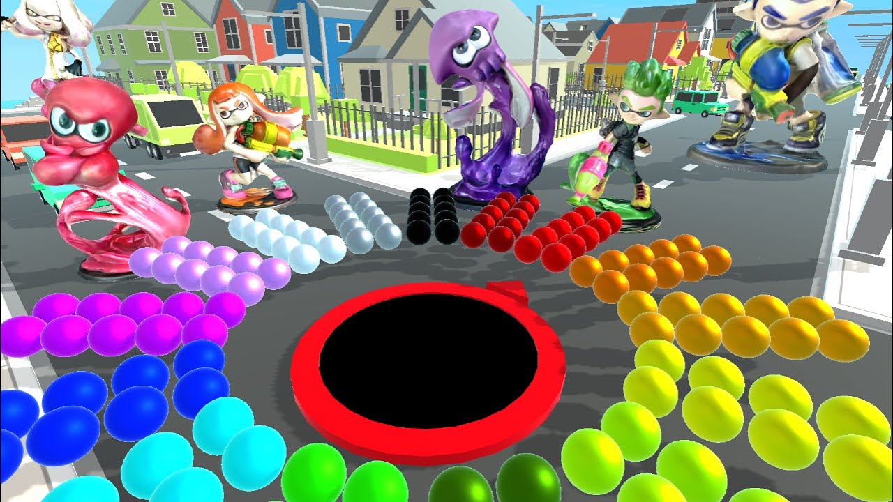 How to clean the Splatoon City 🕳 Marble Race - YouTube