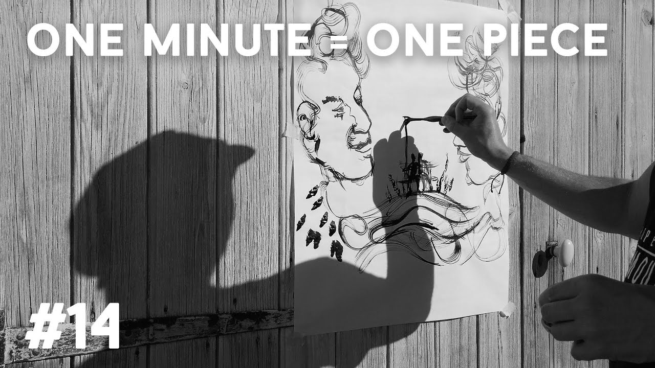 1 Minute 1 Piece : Simple Sketch Session #14 - YouTube