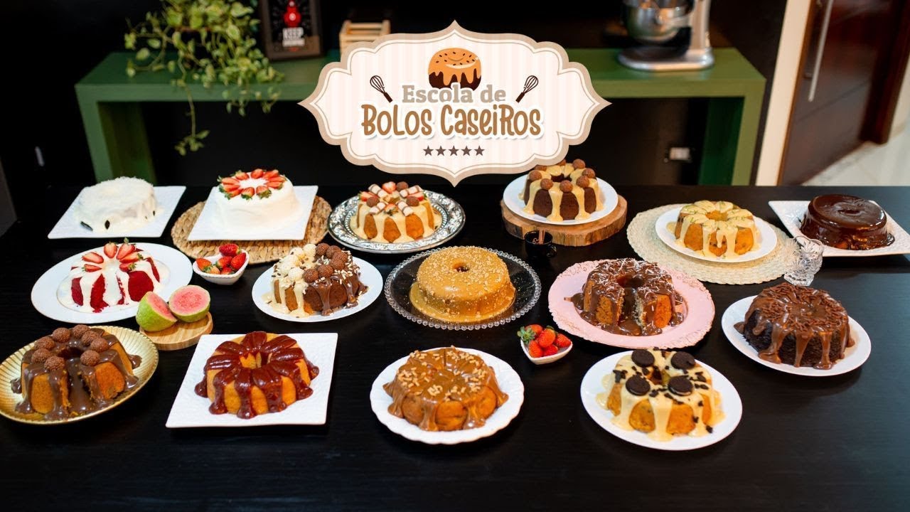 Escola de Bolos Caseiros Com Isis Alvarez - YouTube