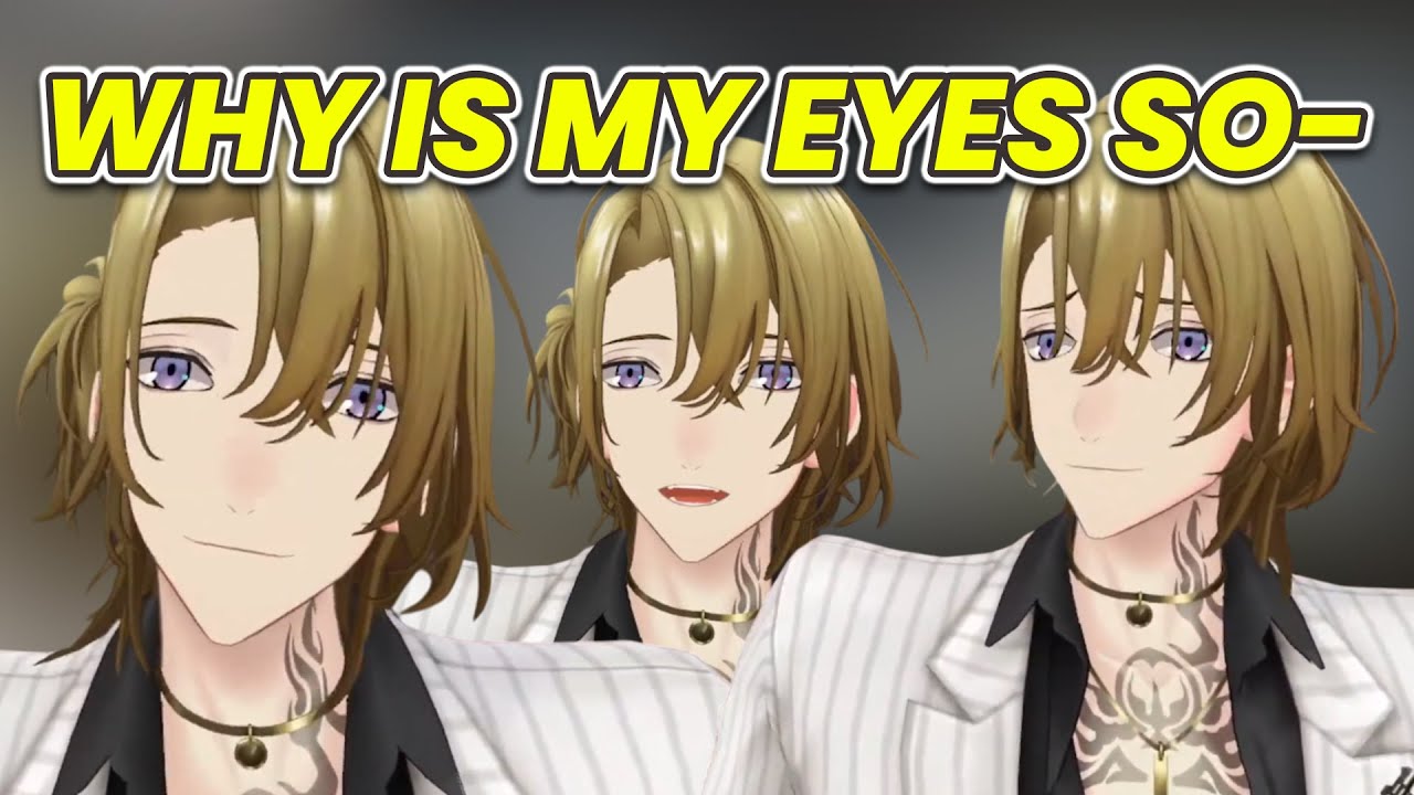 Luca wondering why his eyes look so kind, then proceeds to RP ...