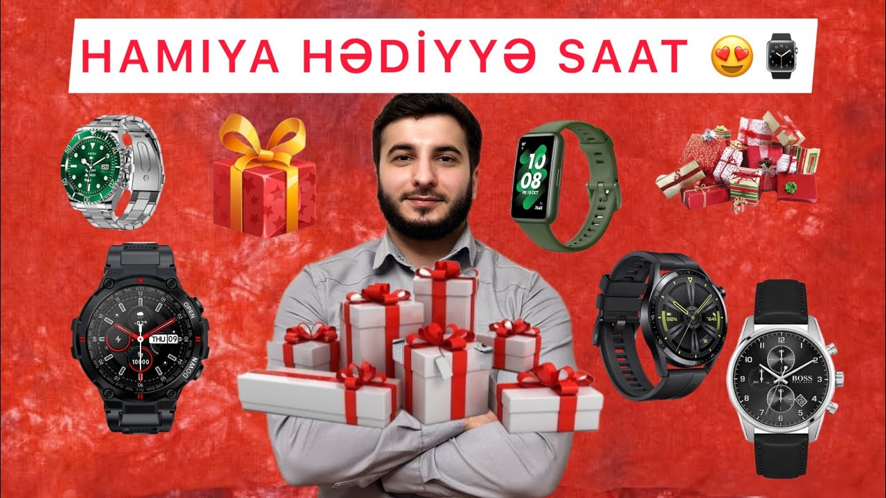 HAMIYA HƏDİYYƏ SAAT | SAAT HƏDİYYƏ | ( HEÇBİR ÖDƏNİŞ ETMƏDƏN SƏNDƏ ...