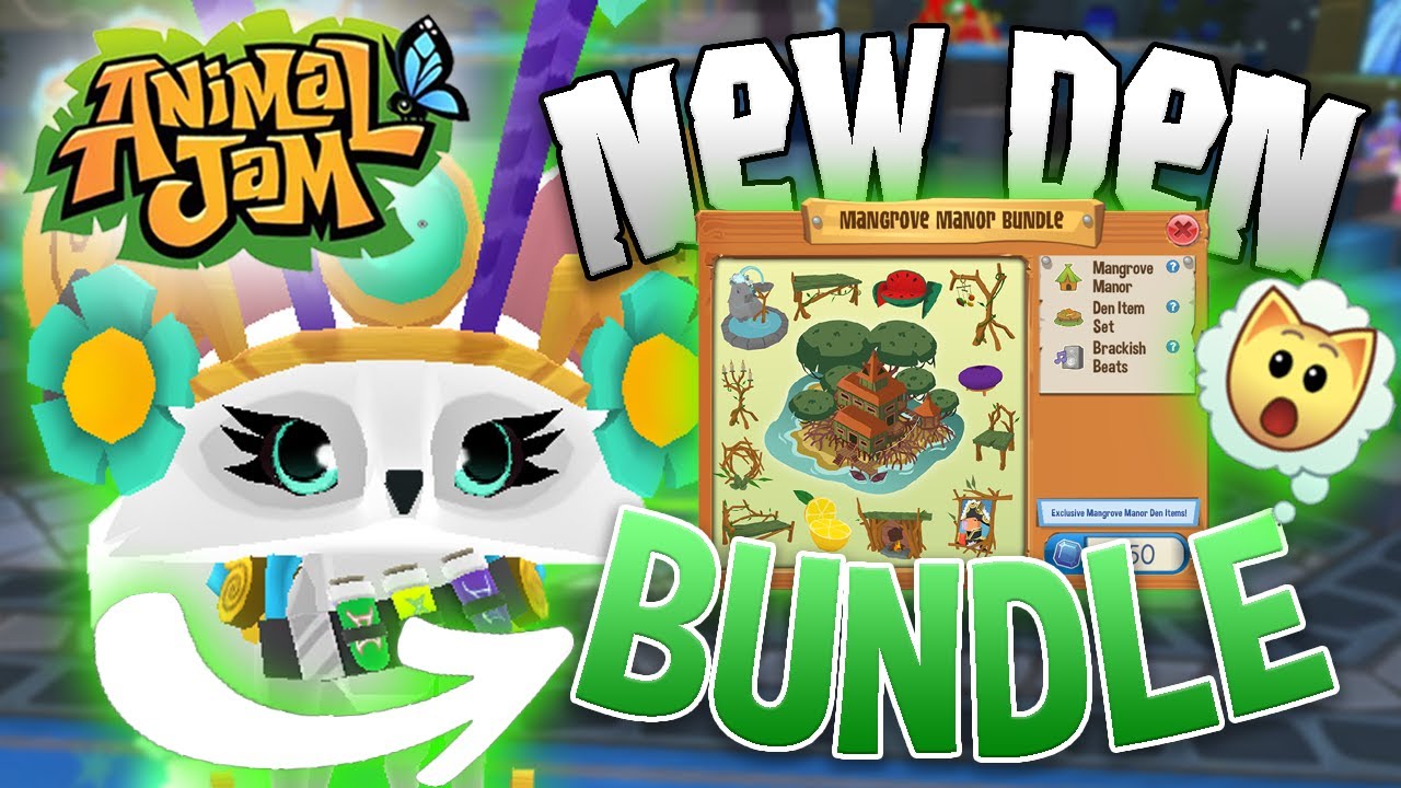 MANGROVE MANOR BUNDLE ANIMAL JAM *GIVEAWAY* - YouTube