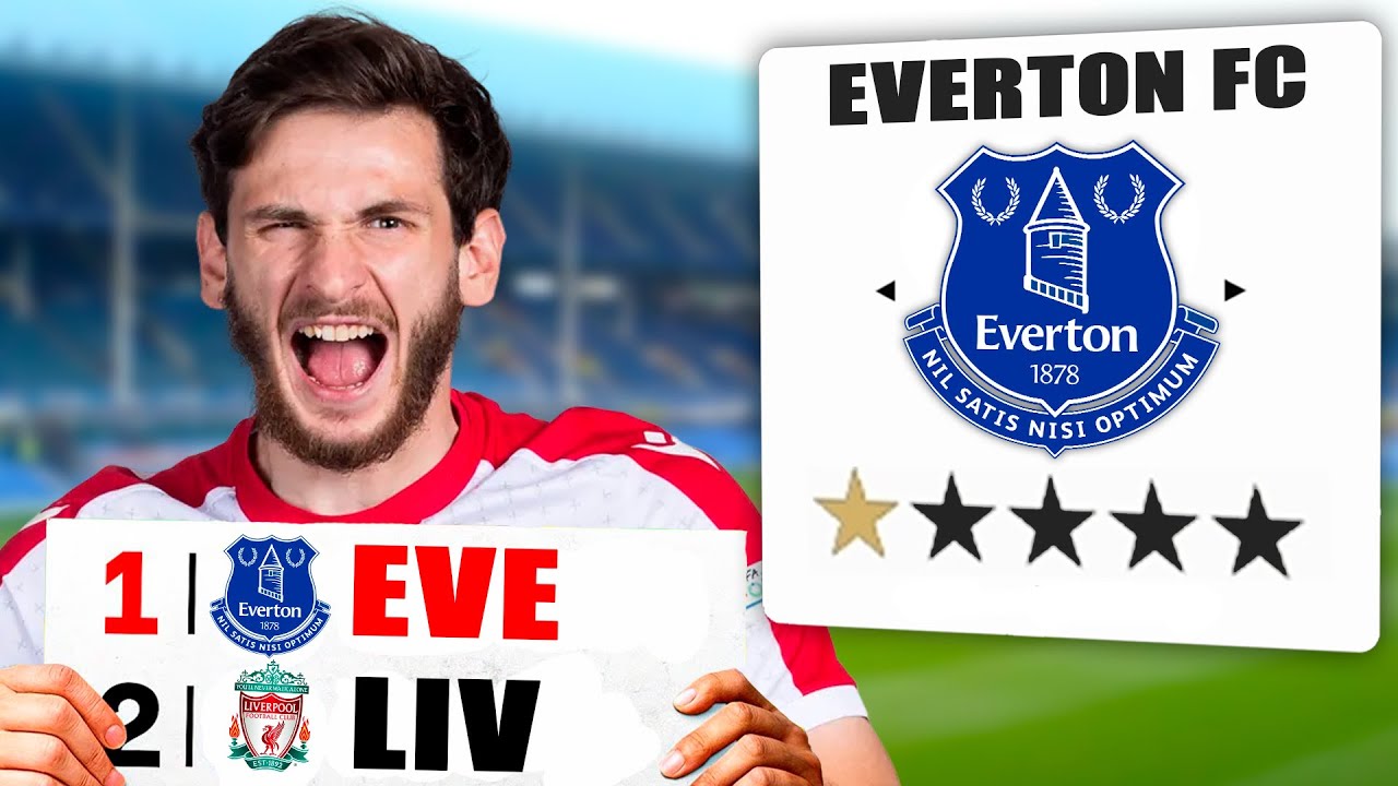 Transformei o EVERTON em uma Potência MAIOR que o LIVERPOOL - YouTube