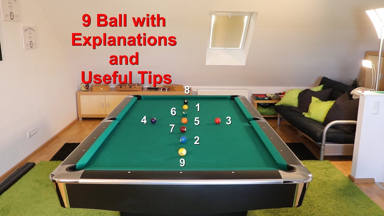 Tipps & Tricks beim 9 Ball Pool Billard - YouTube