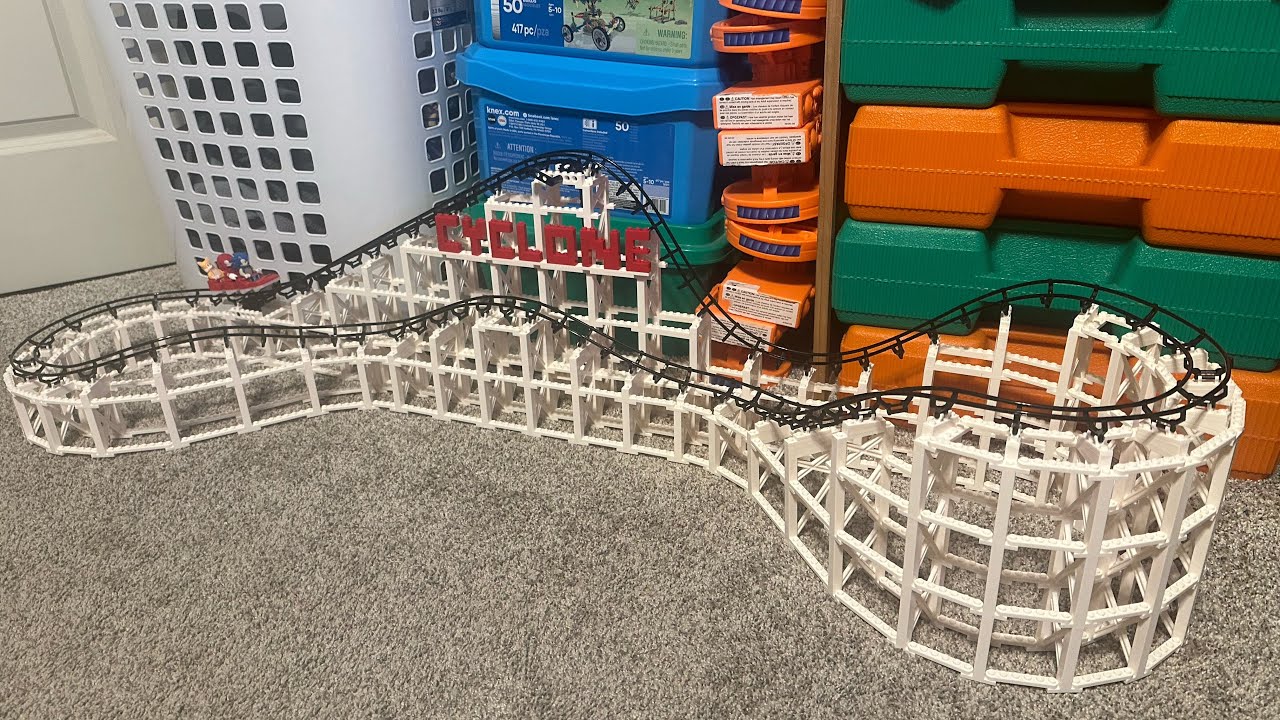 CDX Blocks Cyclone Roller Coaster - YouTube
