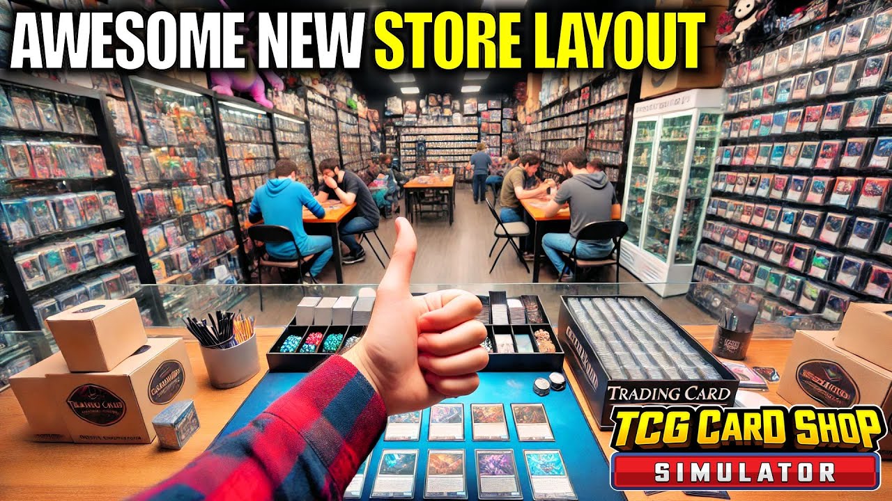 More Efficient & Looks Better! | TCG Card Shop Simulator Gameplay ...