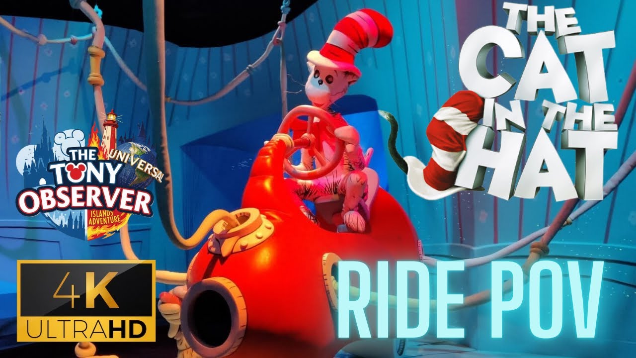 The Cat in the Hat Full Queue & Ride POV - YouTube