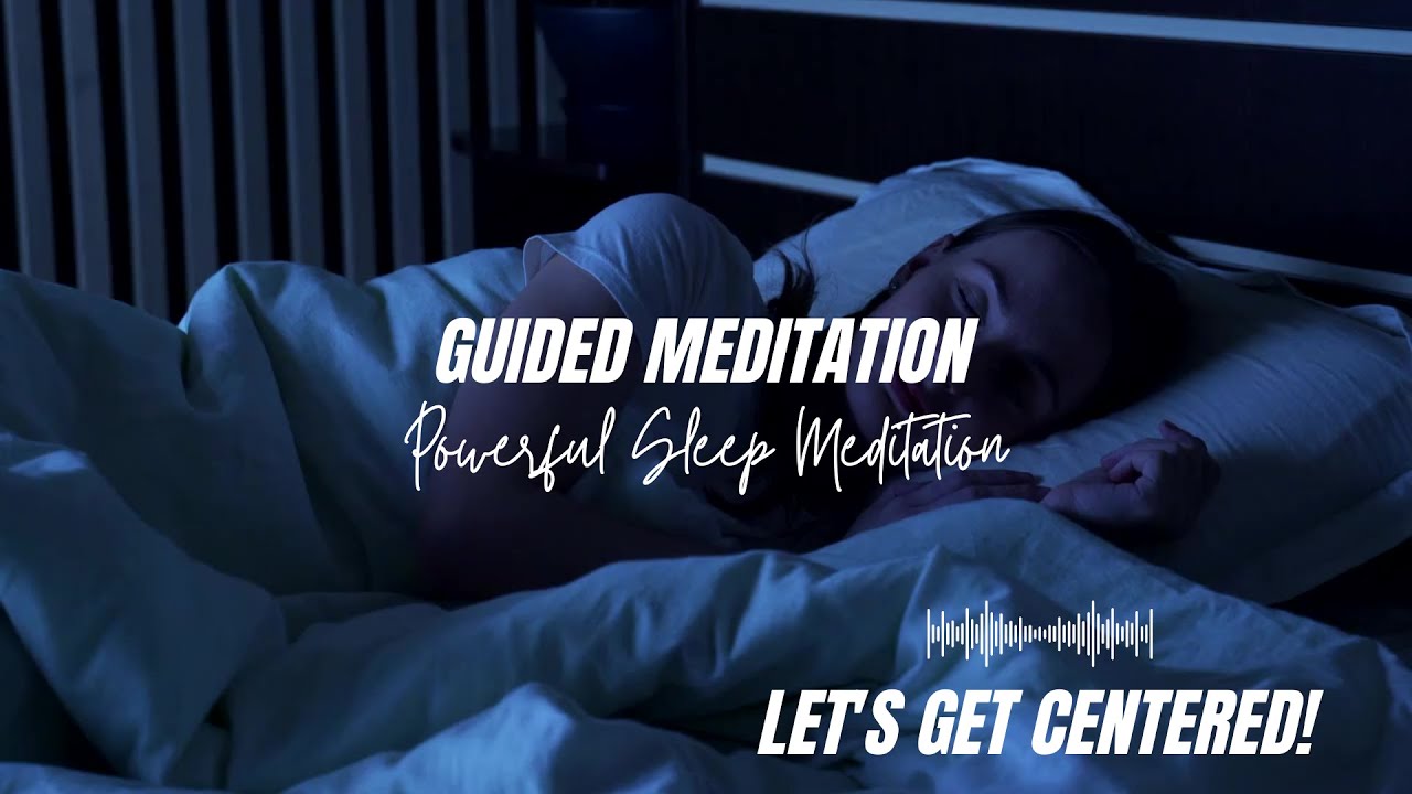 [BLACK SCREEN] Powerful Sleep Guided Meditation - YouTube