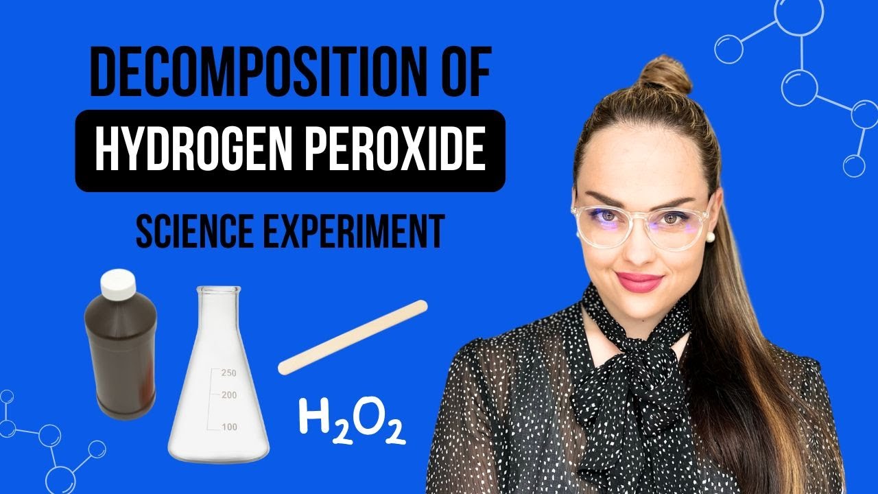 Watch Oxygen Gas Form! | Decomposition of Hydrogen Peroxide with ...