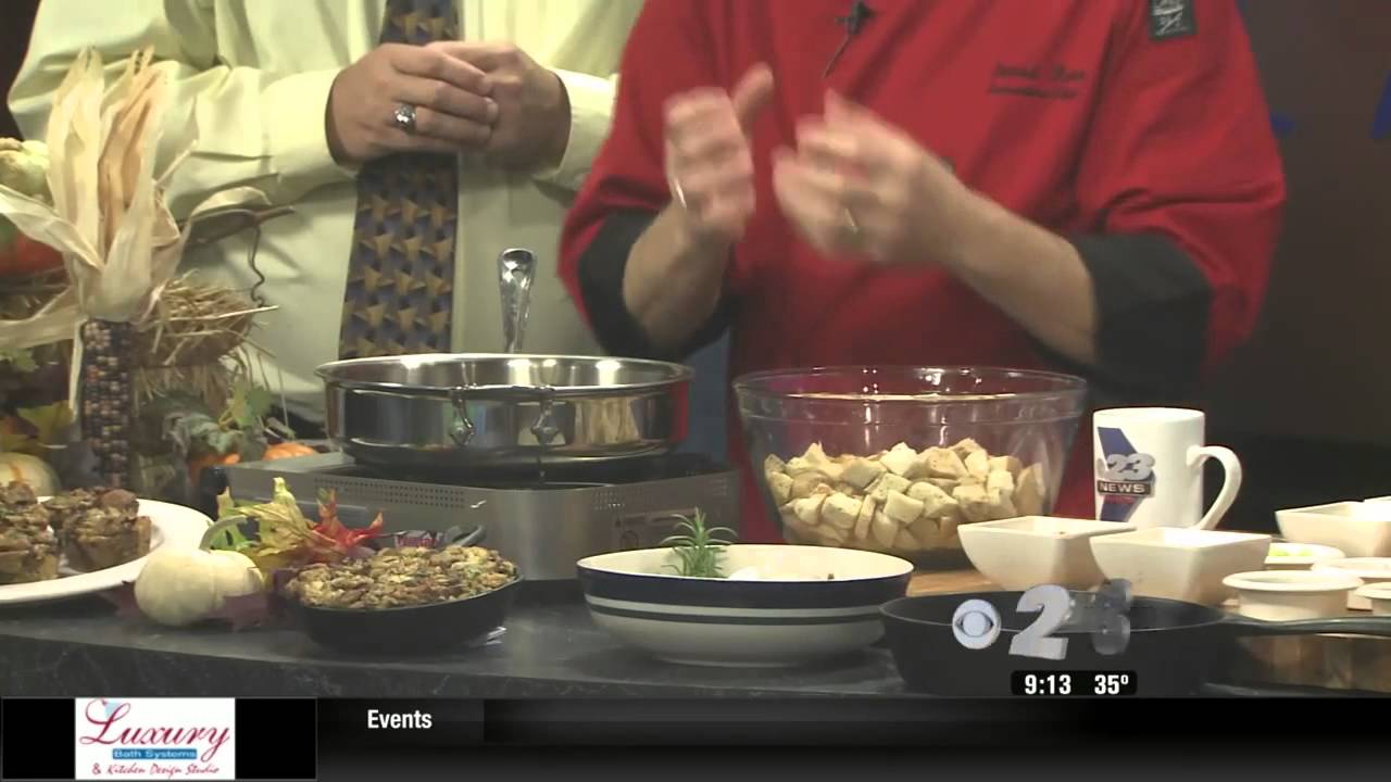 Chef David Ross's Cooking Demo at WIFR Rockford - YouTube