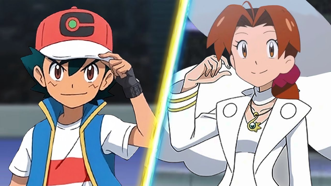Pokemon Battle: Ash Vs Champion Delia (Ash's Mum) - YouTube