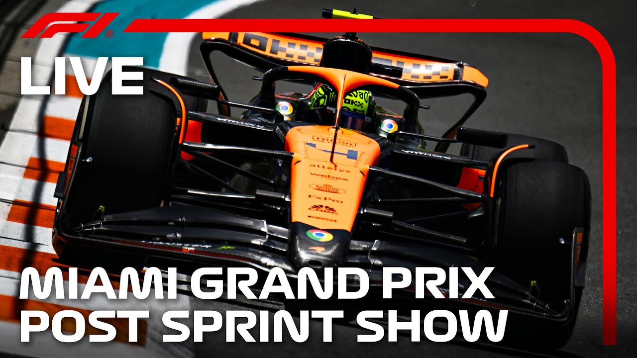 LIVE: Miami Grand Prix Post Sprint Show - YouTube