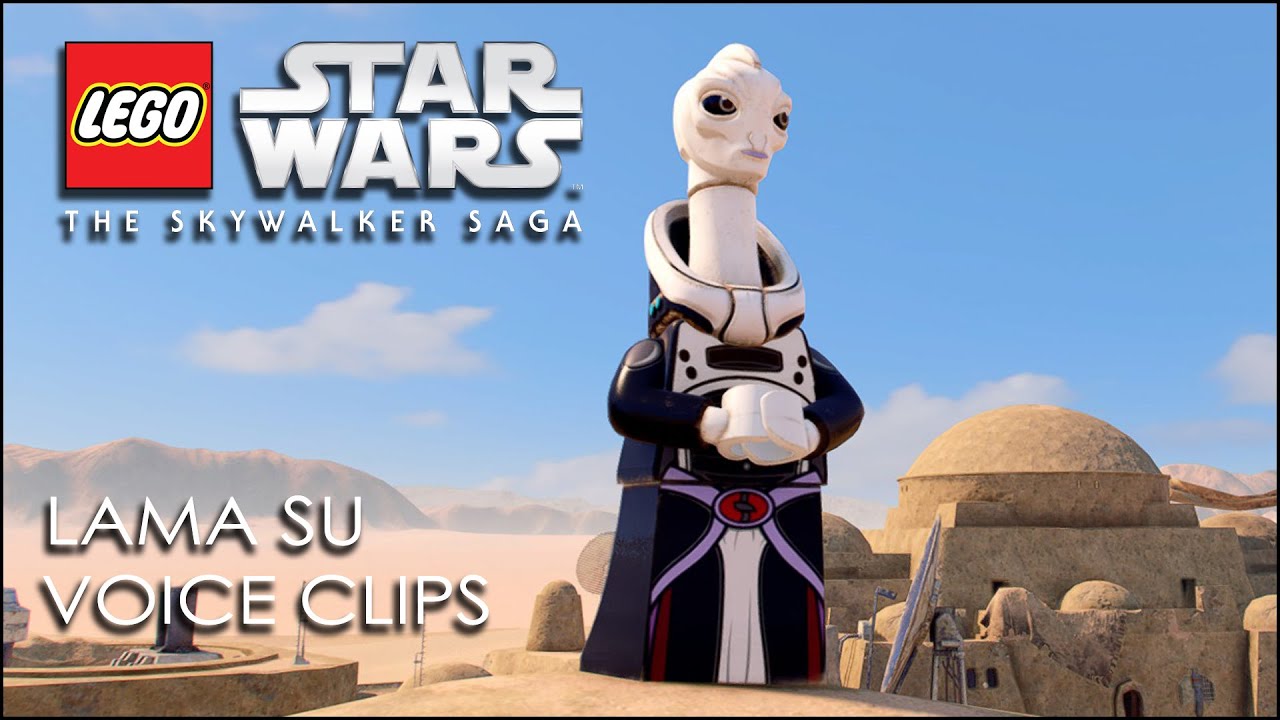 LEGO Star Wars: The Skywalker Saga | Lama Su Voice Clips - YouTube