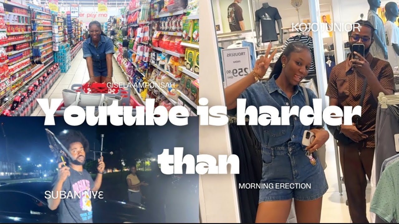GISELA AND AMA BURLAND ARE HEROINES COS YOUTUBE IS HARD! YouTube is ...