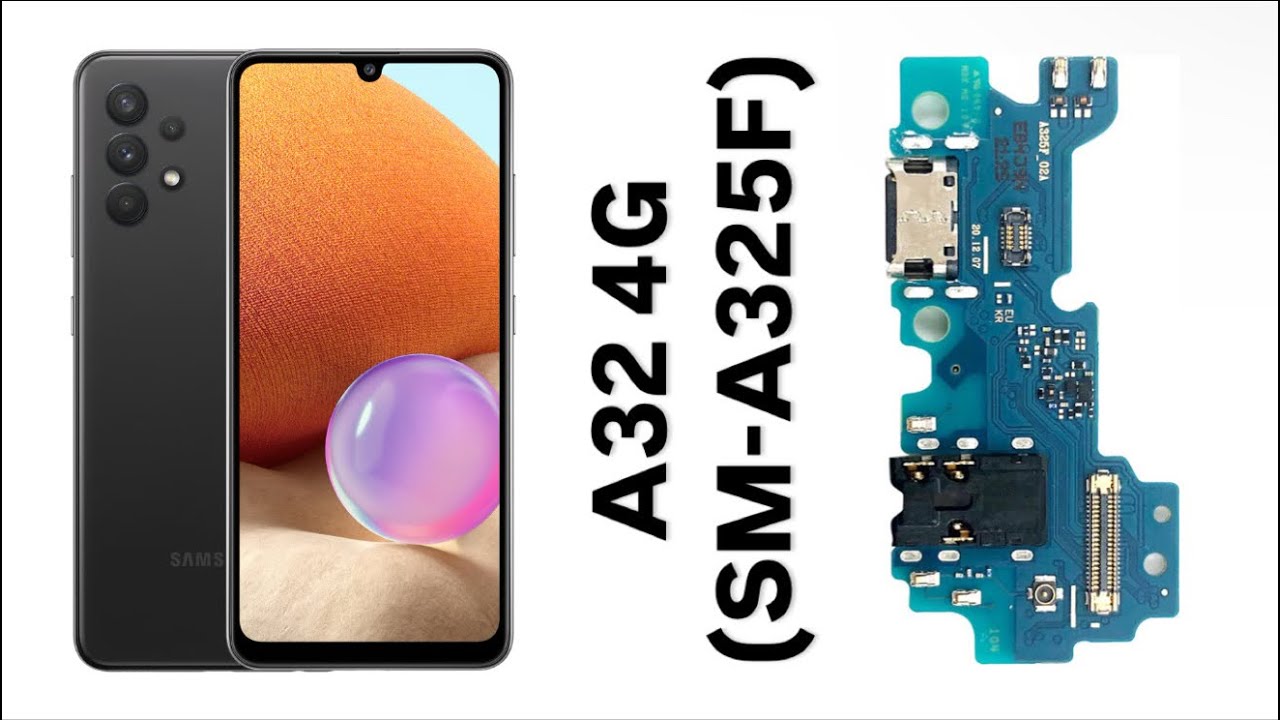 Samsung Galaxy A32 4G Charging Port Replacement (SM-A325F) - YouTube