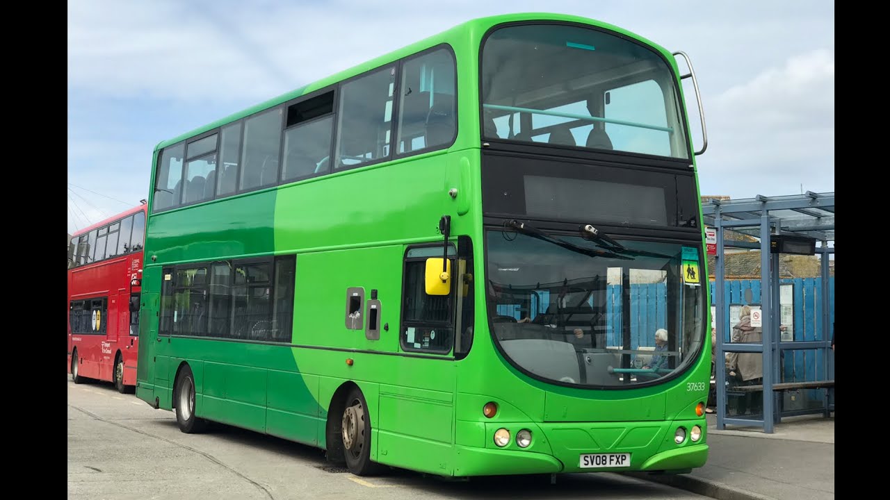 First Kernow: Wrightbus Eclipse Gemini Volvo B9TL D9B 9.3L/ZF SV08 FXP ...