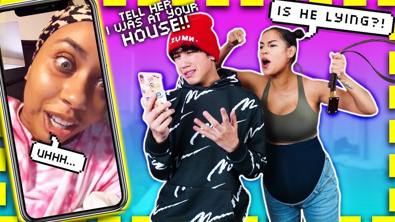 Face-Timing FRIENDS & FAMILY To See Who Would LIE FOR US!!😂 | The ...