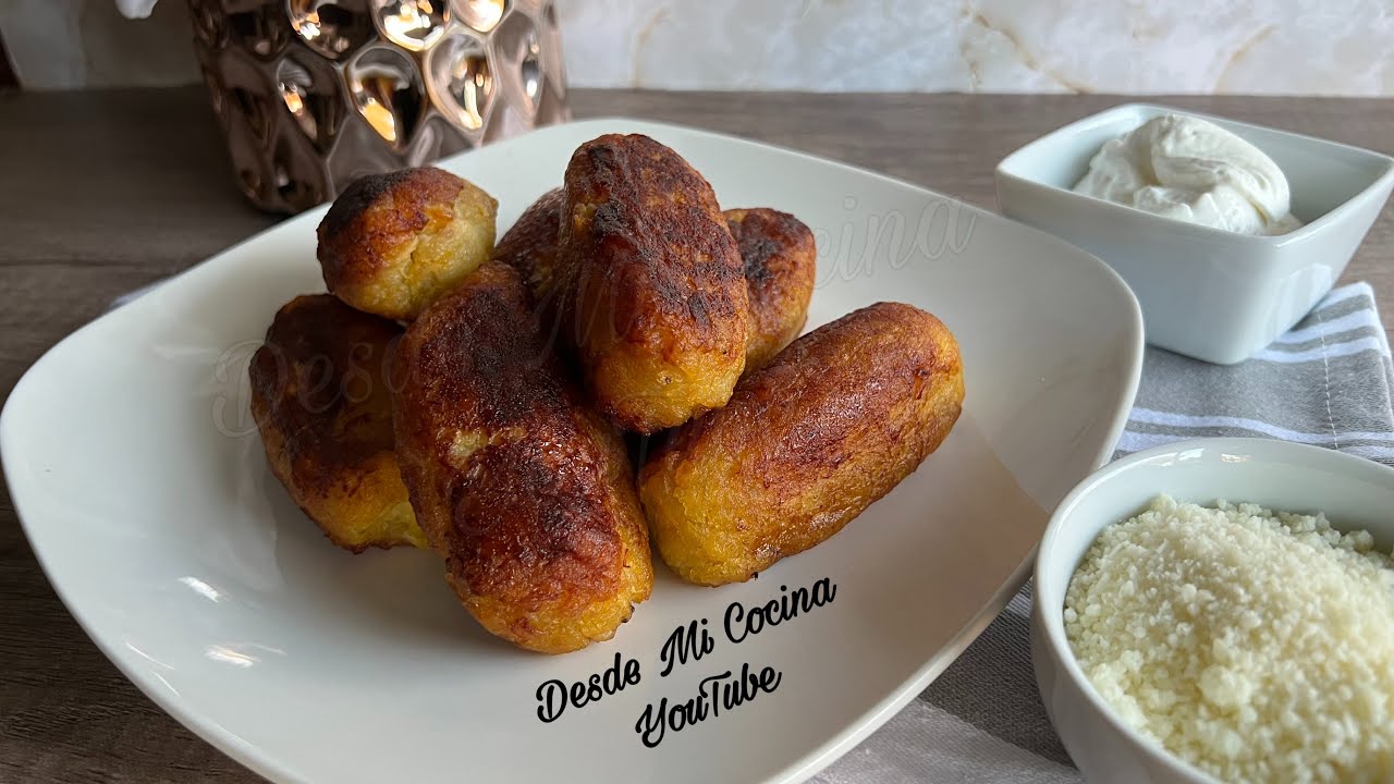 PLATANITOS RELLENOS -de Queso- DELICIOSOS || DESDE MI COCINA by Lizzy ...