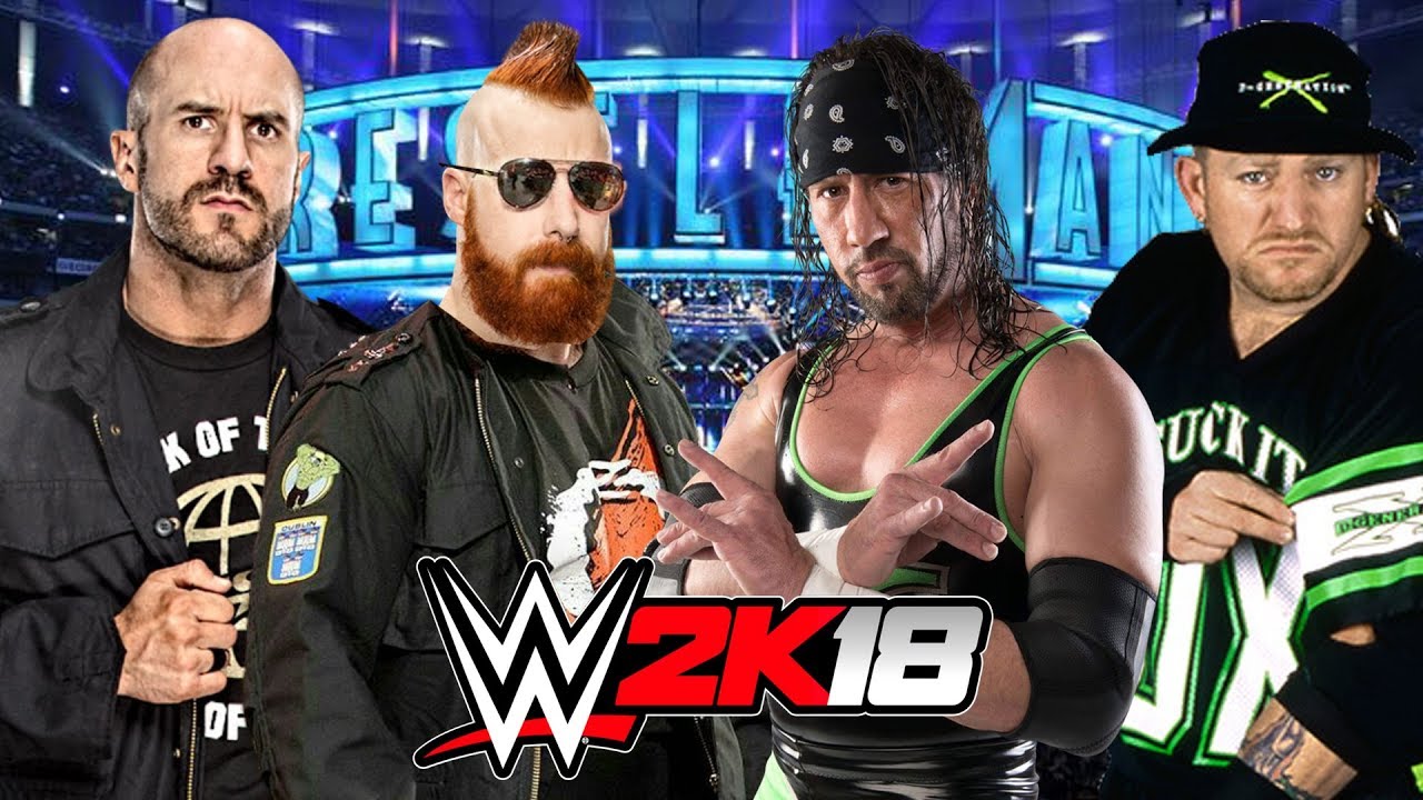 WWE 2K18 | DX vs THE BAR - YouTube