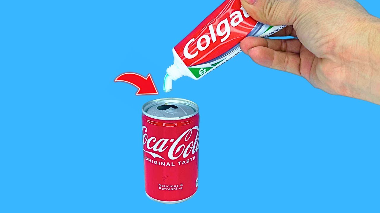 Mix Coca Cola with Toothpaste and See What Happens! 😱 You Won't Believe ...