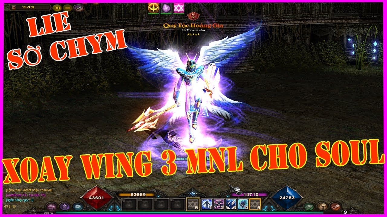 Mu Online Mới Ra | Nghe Nói Tỉ Lệ Wing 3 Cao Làm Mấy Phát Kiếm Wing MNL ...