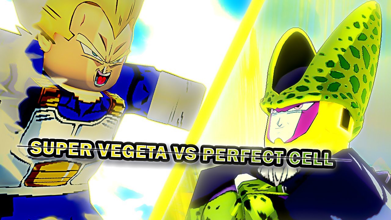 Super Vegeta Vs Perfect Cell (DB Nexus Recreation) - YouTube