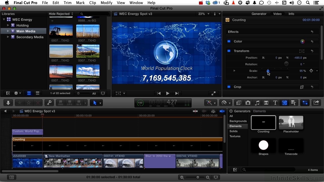 Working With The Counter Generator - YouTube