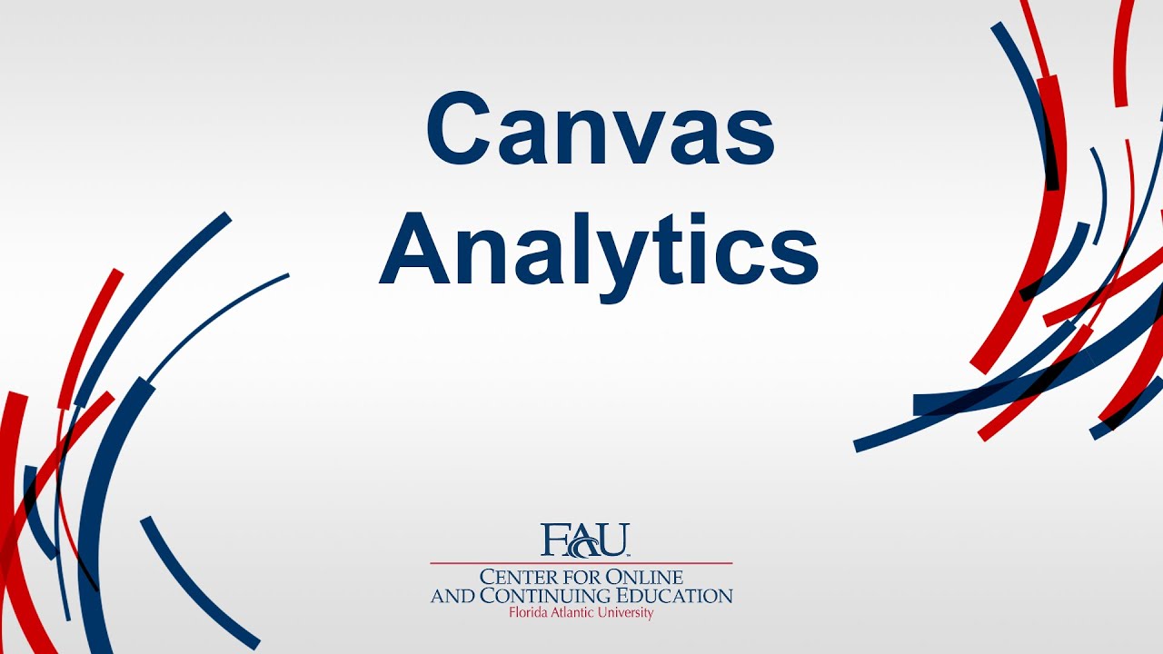 Canvas Analytics - YouTube