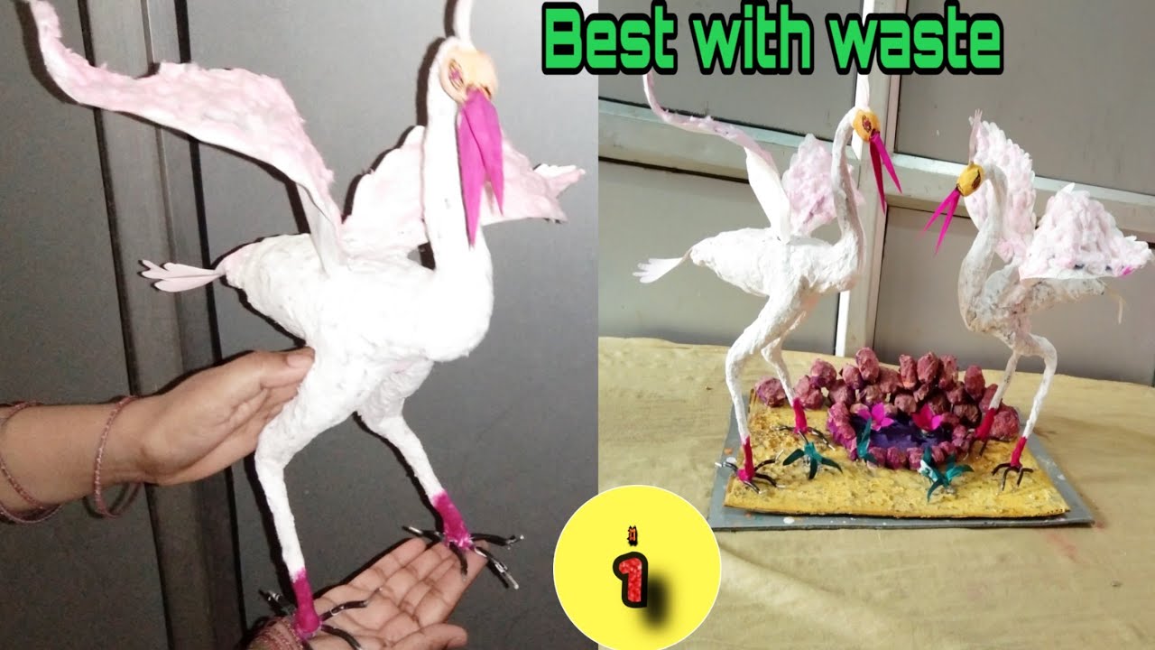 3D paper birds making tutorial | DIY crafts | 3d room decor | paper ...