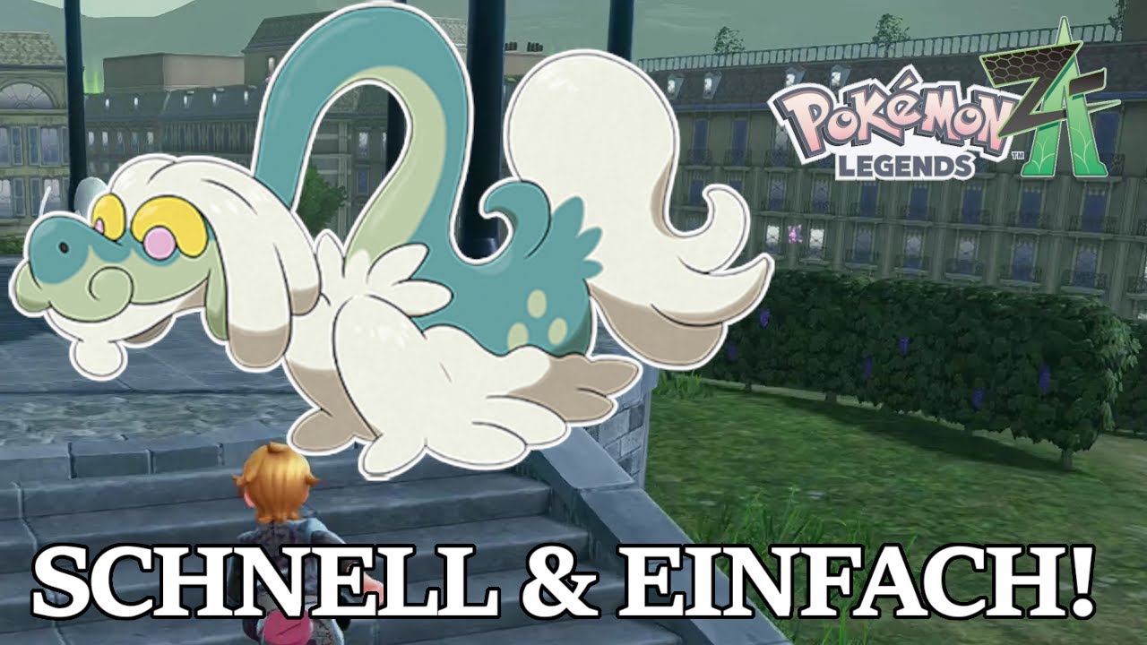 Sen Long SCHNELL & EINFACH bekommen in Pokemon Legenden Z-A! - YouTube