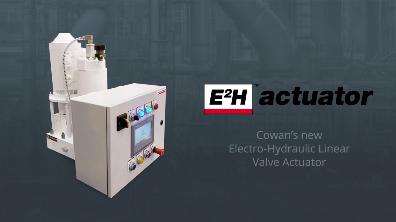Electro-Hydraulic Actuator - E2H Valve Actuator - YouTube