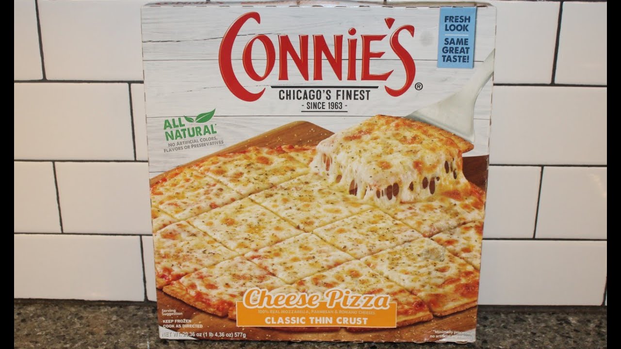 Connie’s Chicago’s Finest Classic Thin Crust: Cheese Pizza Review - YouTube