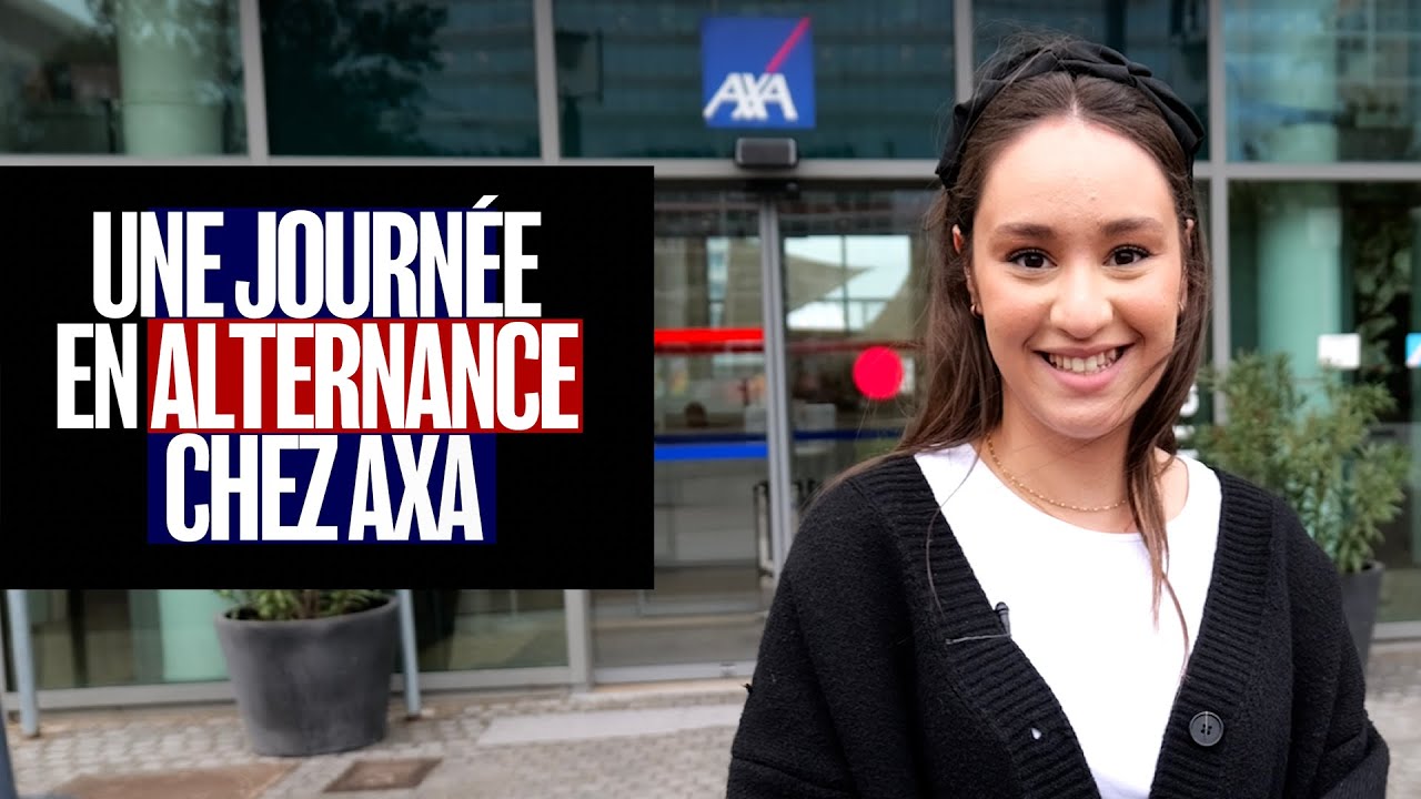 Une journée en alternance chez AXA - Com'art Design Paris - YouTube