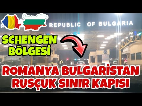 Romanya Bulgaristan Rusçuk Sınır Kapısı / 5 Ocak 2025
