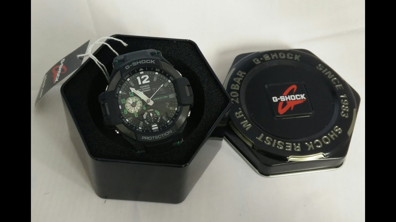 Casio GShock GA-1100-1A3CR review. HD - YouTube