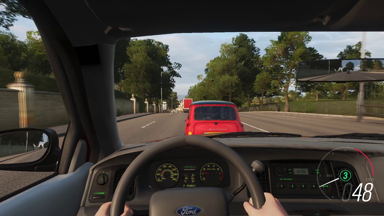 Forza Horizon 4 - Ford Crown Victoria First Person Driving - YouTube